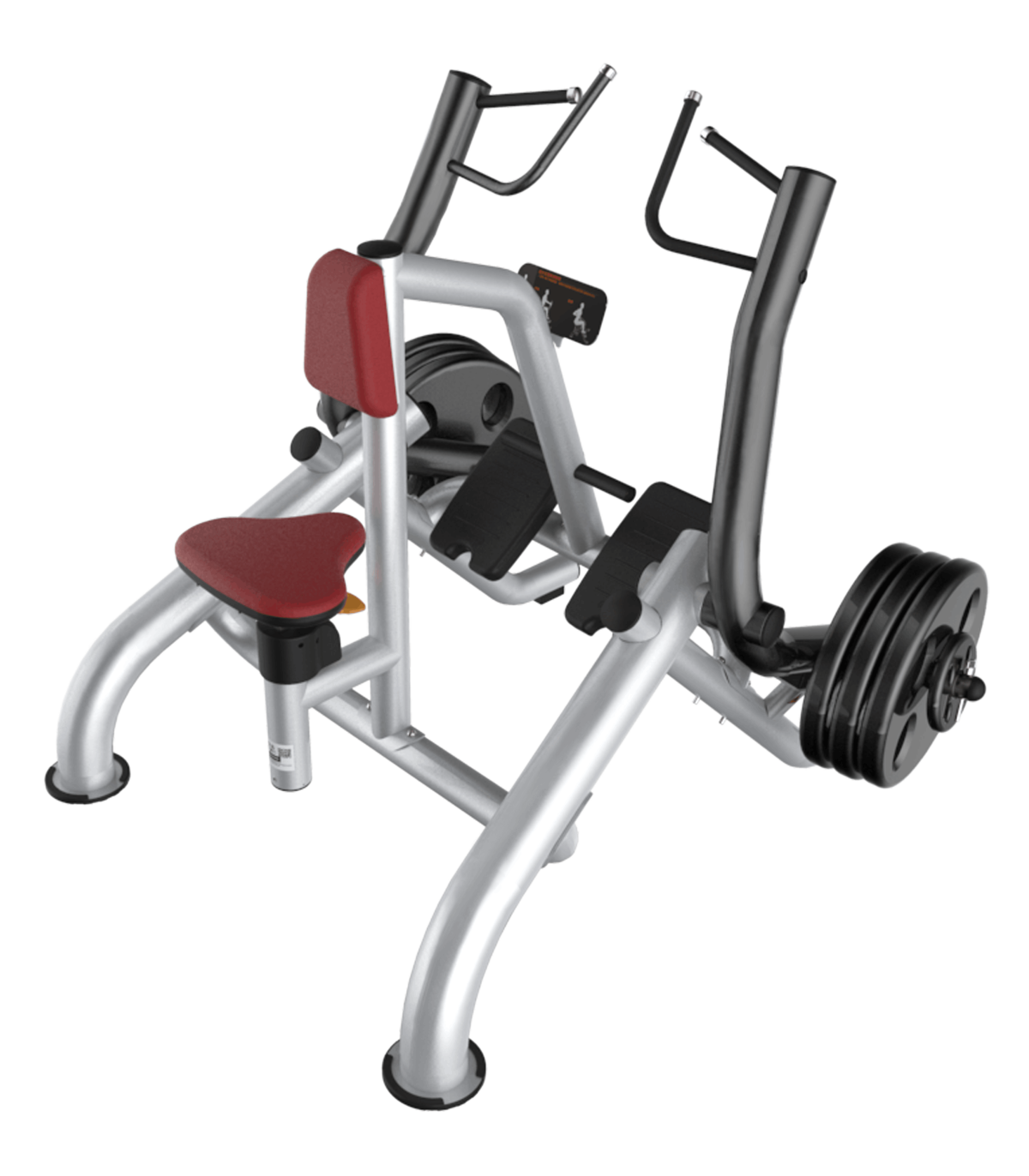 Presse musculation professionnelle à rowing horizontal | Care Fitness